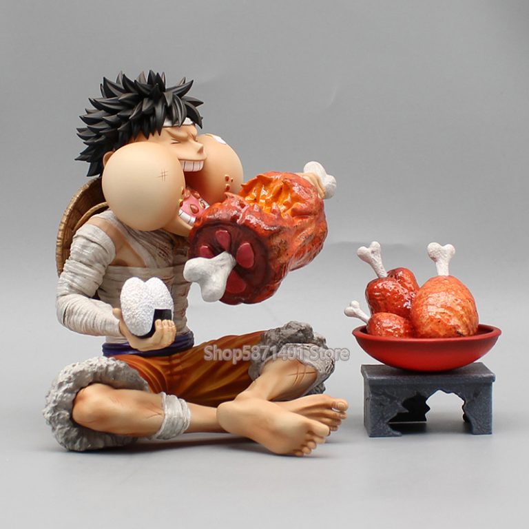 Meat Eating Luffy One Piece Figurine - Toys Store