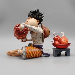 Meat Eating Luffy One Piece Figurine - Toys Store