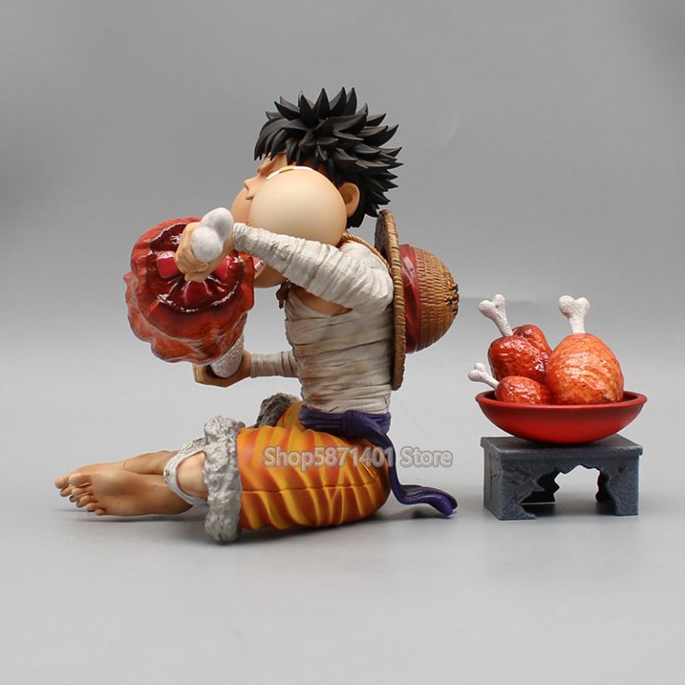 Meat Eating Luffy One Piece Figurine - Toys Store